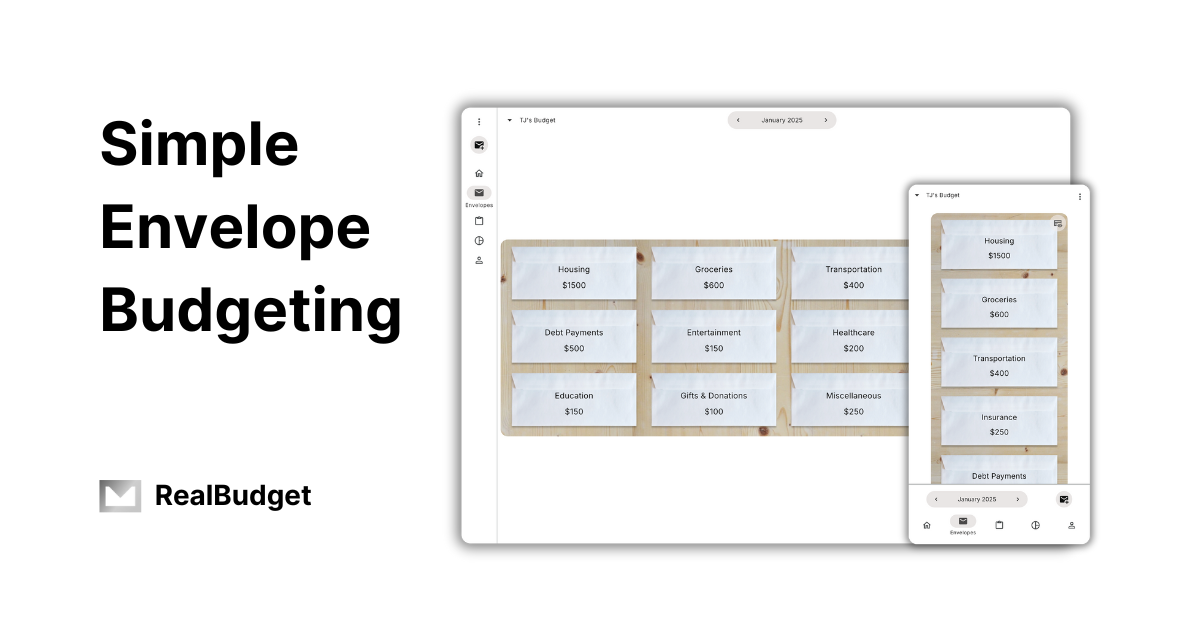 RealBudget – The envelope budgeting app – Simple & powerful
